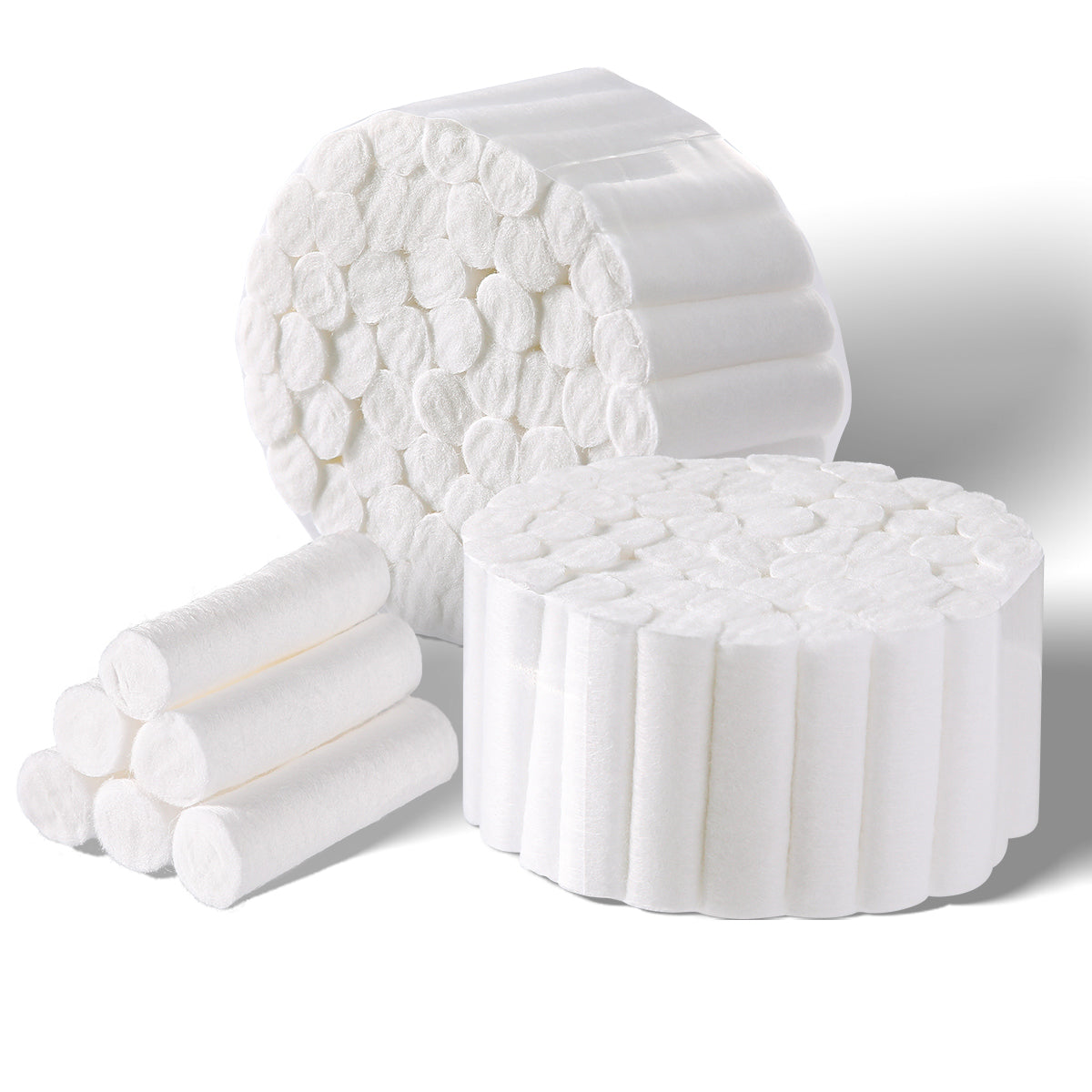 Dental Disposable Cotton Rolls Non-Sterile High Absorbent 1.5"x 3/8" 1 ...