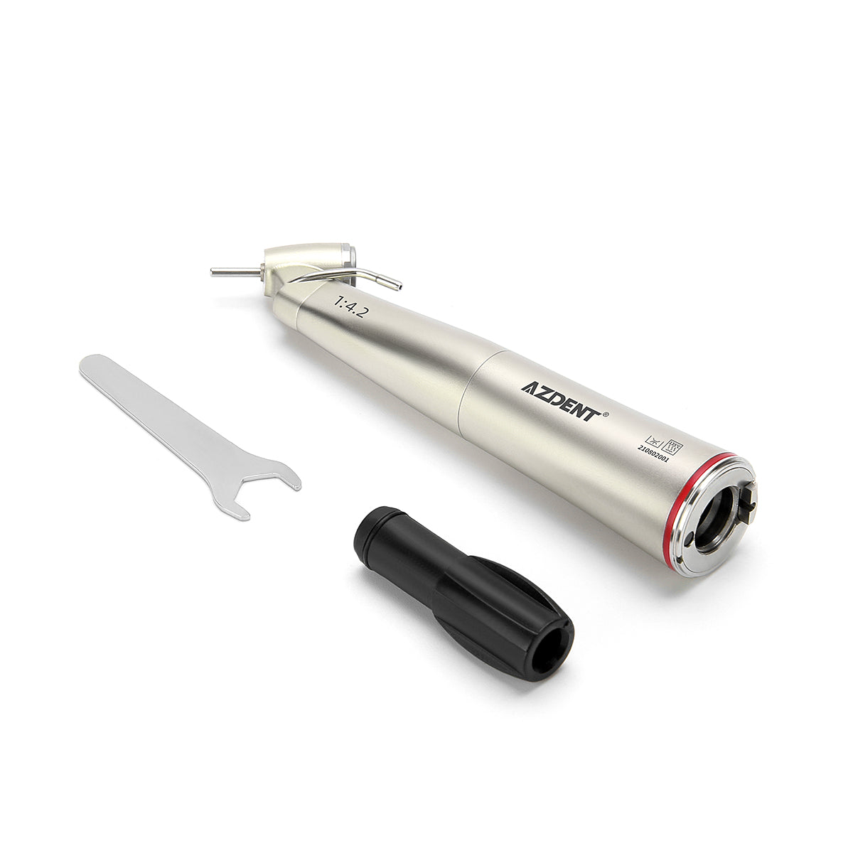 AZDENT 45 Degree Electric Contra Angle 1:4.2 Increasing Fiber Optic Ha