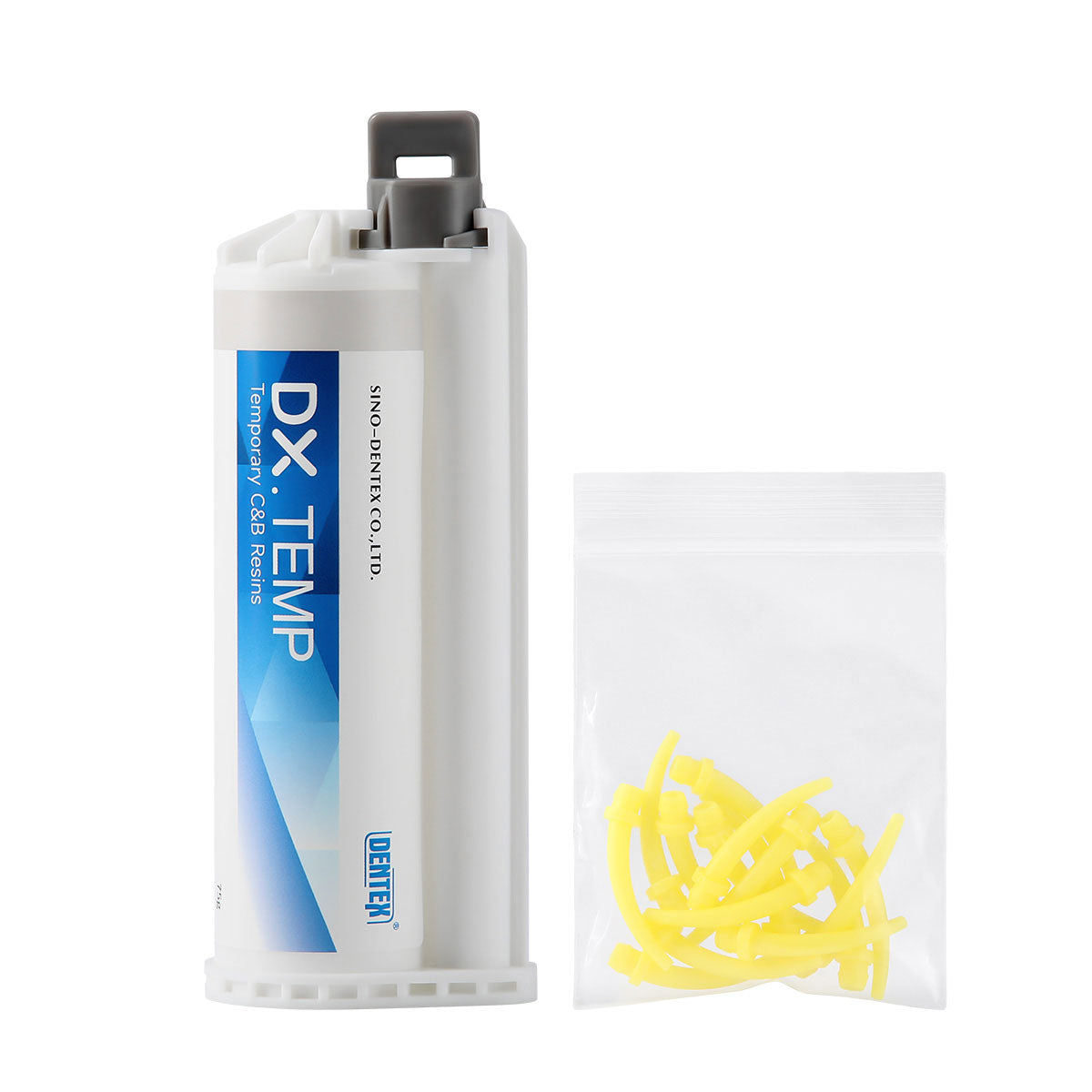 Dental Self Cure Temporary Crown And Bridges Resin with 10pcs Mix Tips ...