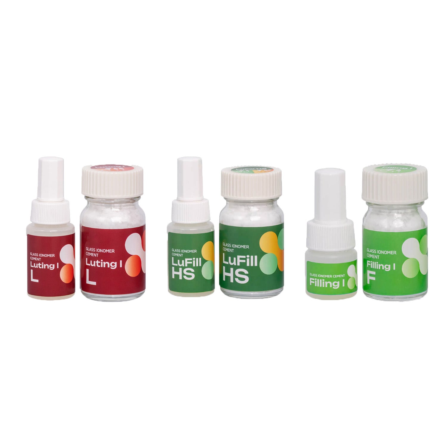 Dental Glass Ionomer Cement Permanent Adhesion For Teeth Crowns Bridge ...