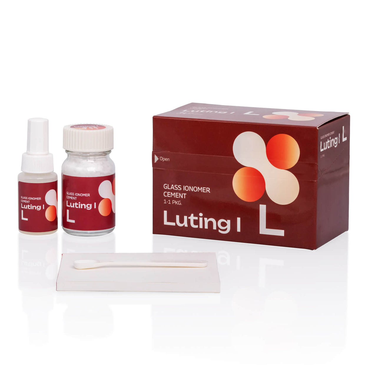 Dental Glass Ionomer Cement Permanent Adhesion For Teeth Crowns Bridge ...
