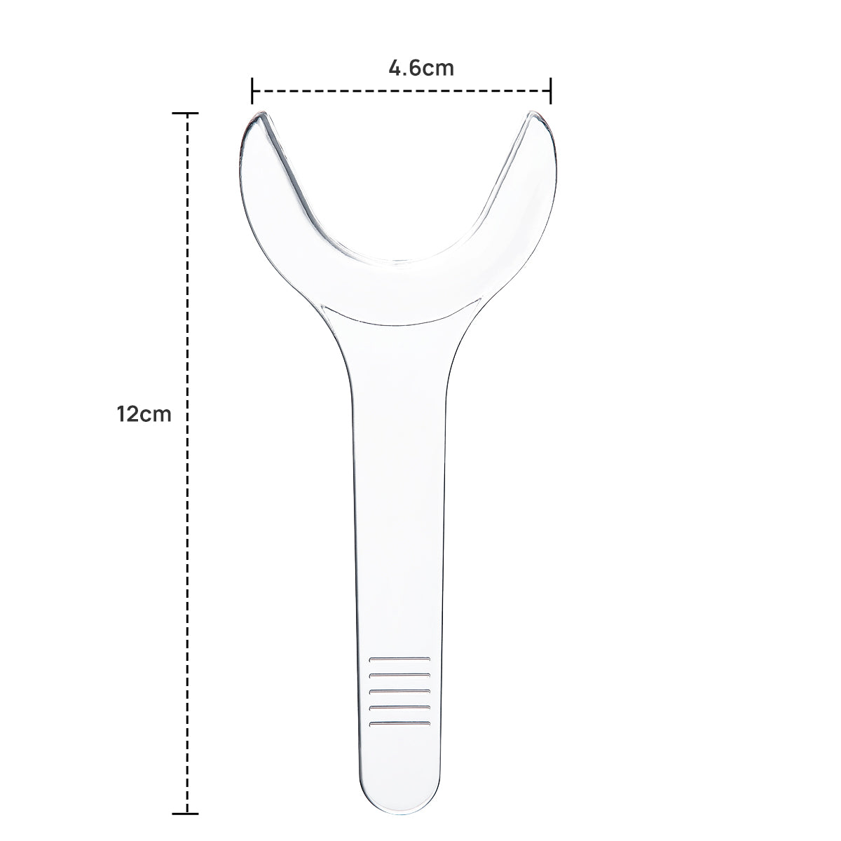 Dental Orthodontic Mouth Opener Cheek Lips Retractor Y-Shape Transpare ...