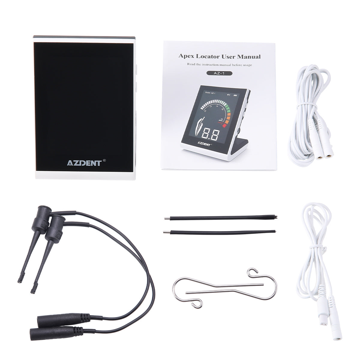 Dental 3-Way Syringe Air Water Spray with 2 Tips Tube Nozzles – AZDENT