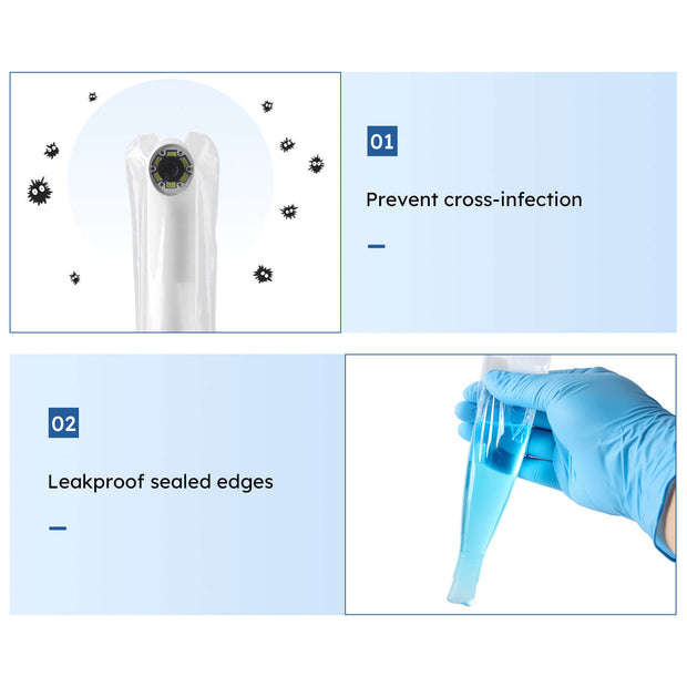 Dental Disposable Intraoral Camera Sheath Endoscope Protective Film Sl ...