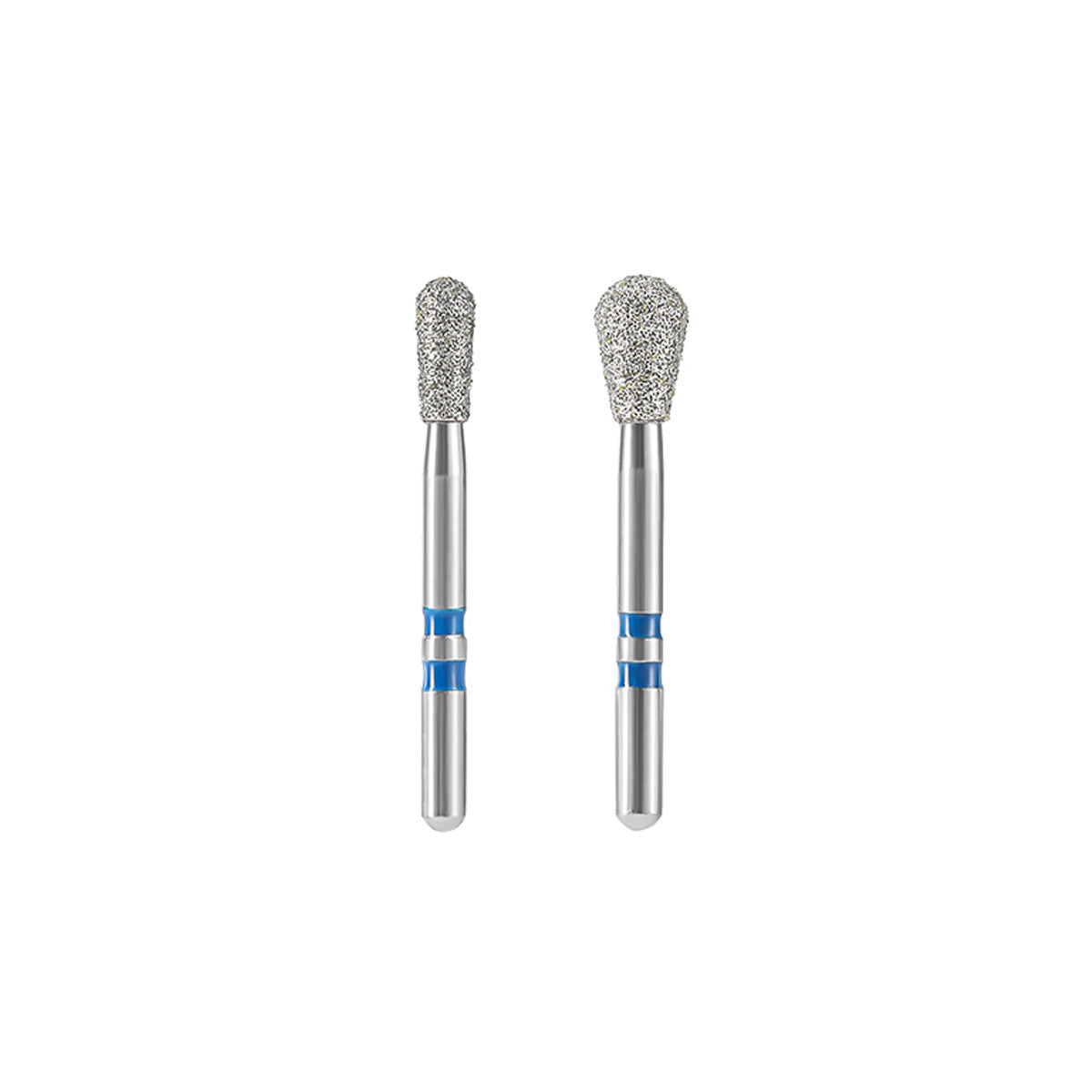 AZDENT Dental Diamond Burs FG Cutting Zirconia Ceramic Round End Inver