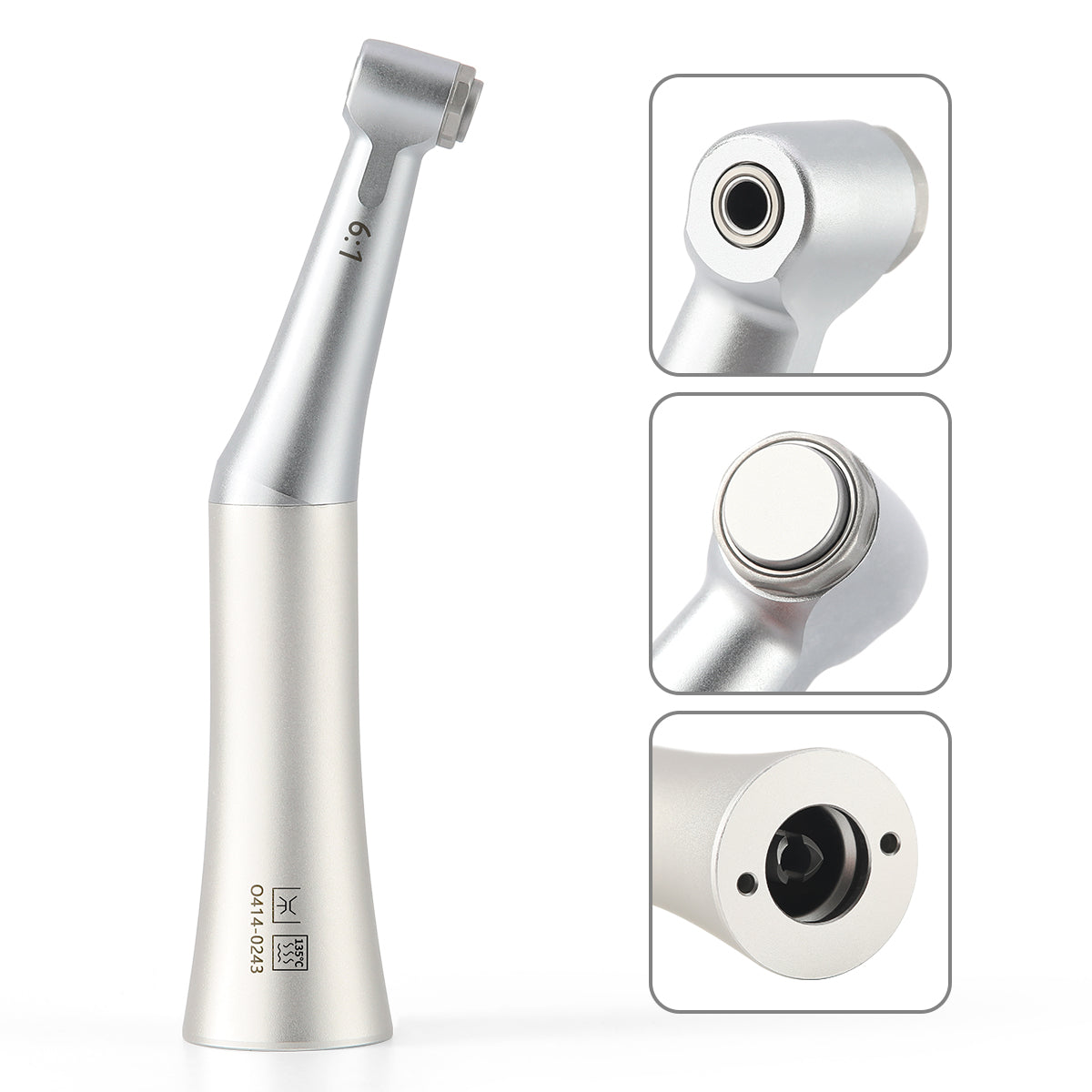 Dental 6:1 Reduction Endo Handpiece Contra Angle Mini Head Push Button – AZDENT