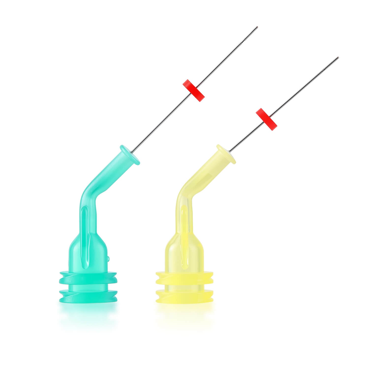 Dental Irrigation Endo Pre-Bent Needle Tip 30G 21/25mm Double Side Hol ...