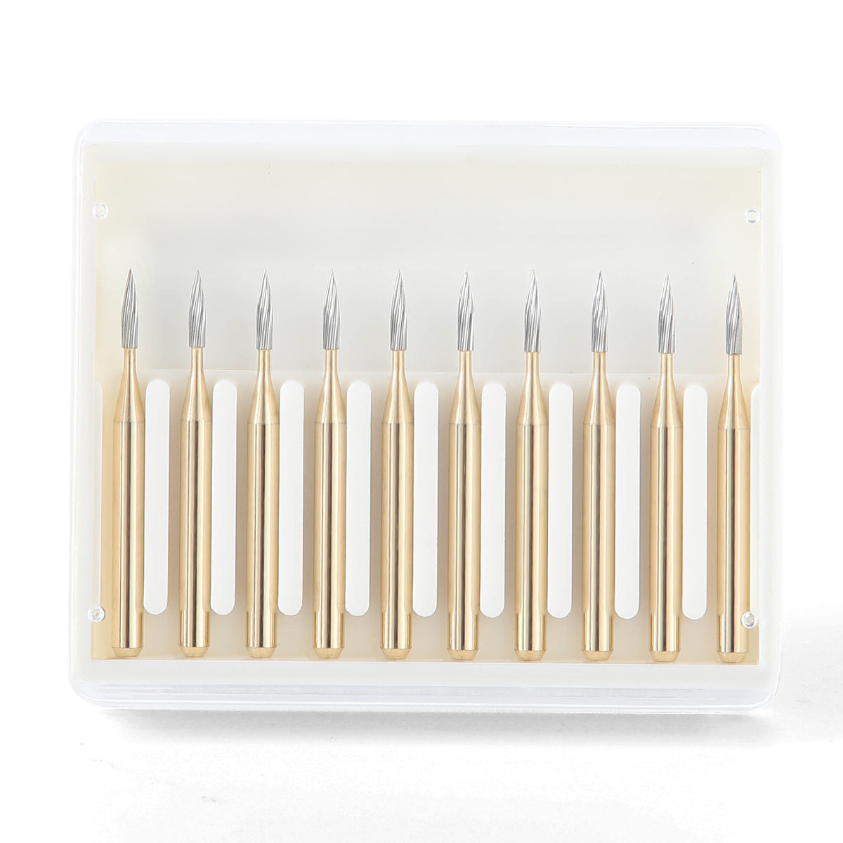 Dental Carbide Burs FG 7901 Needle Shaped Trimming & Finishing 10pcs/B ...