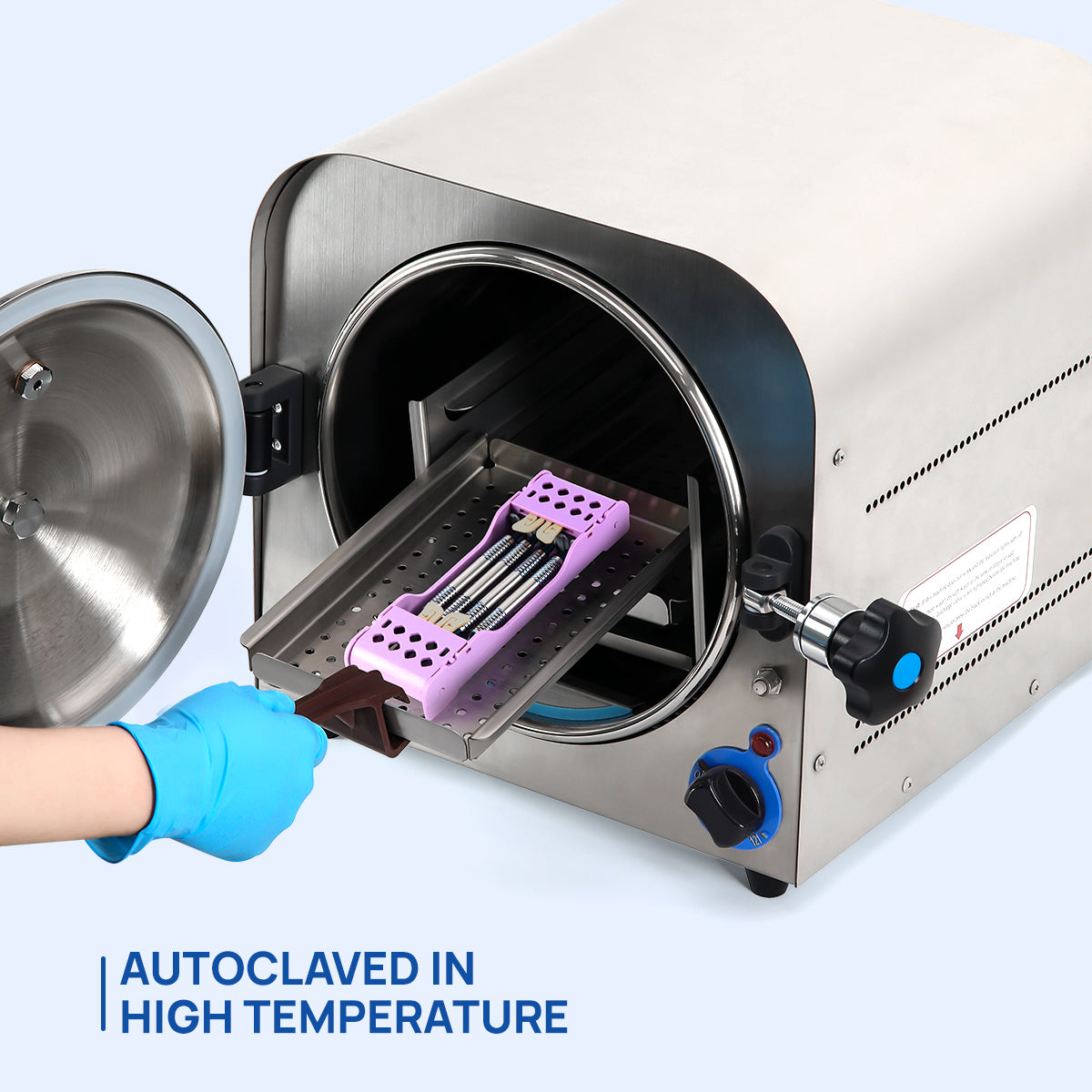 Dental Instruments Sterilization Box Autoclavable Plastic Dental Instr ...