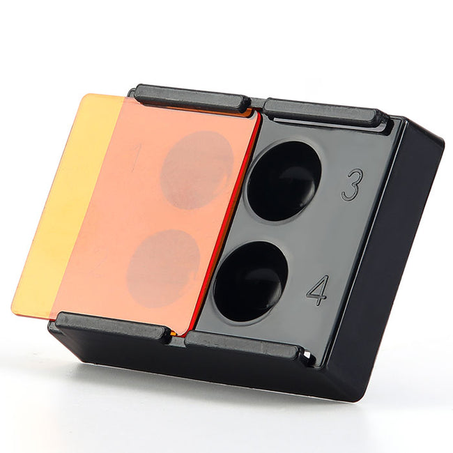 Dental Veneer Storage Box Teeth Patch Shading Light Storage Case Dentu