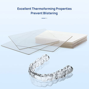 Dental Orthodontic Splint Retainer Vacuum Forming Sheet Soft and Hard