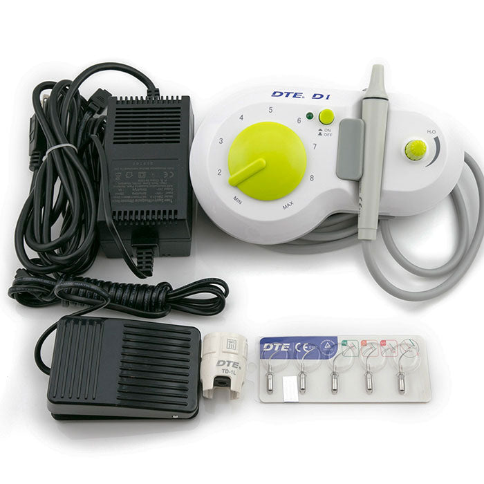 Woodpecker Ultrasonic Piezo Scaler DTE D1 5 Tips Scaling & Perio Blue ...