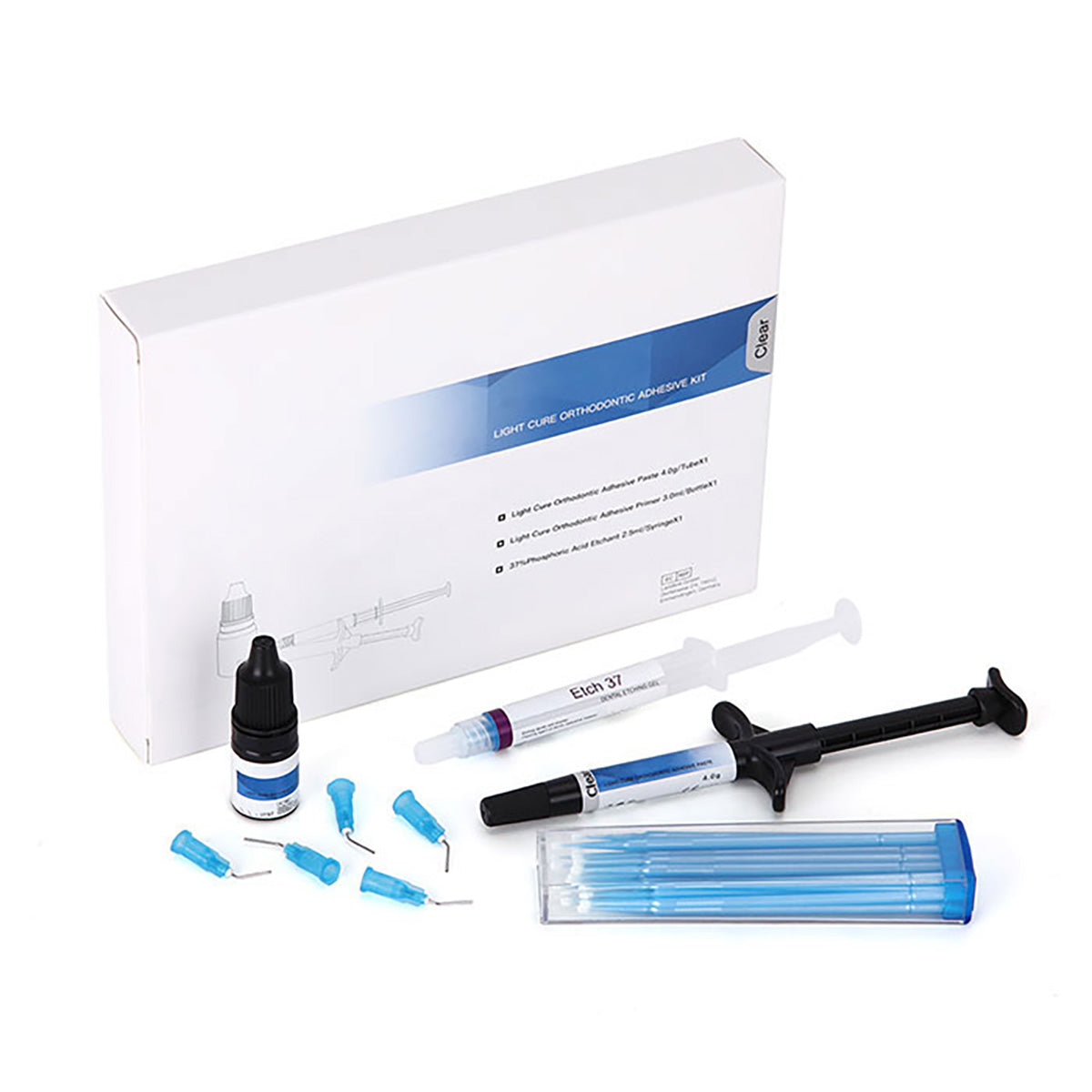 Dental Orthodontic Light Cure Adhesive Kit Clear 4g – AZDENT
