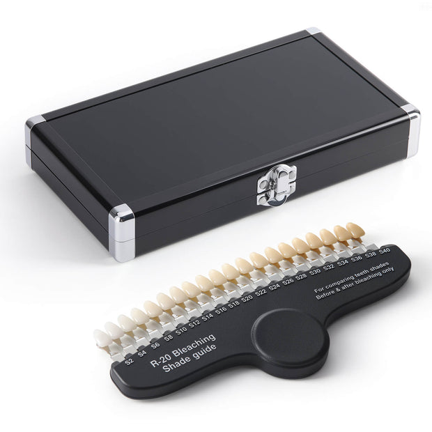 Dental Bleaching Shade Guide Tooth Whitening Shade Chart 20/25 Shade ...