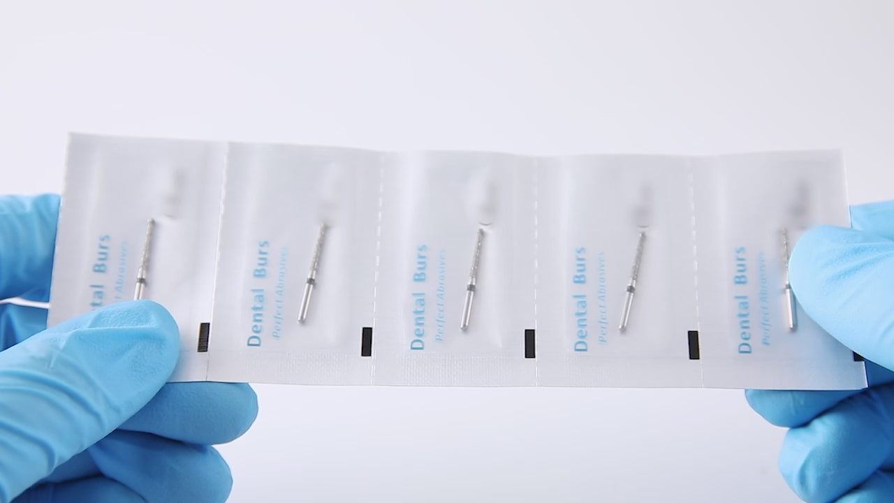 AZDENT Diamond FG Endo Burs Round For Opening and Preparing the Pulp C