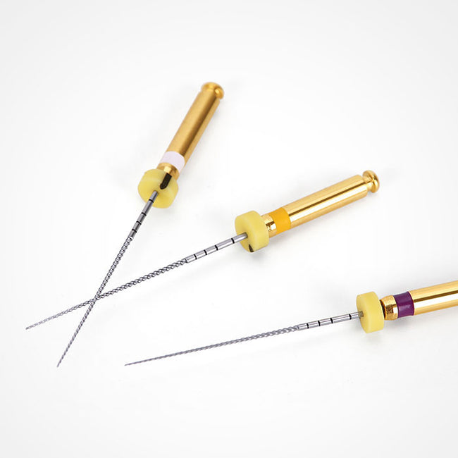 Dental Endo Rotary Files Nickel Titanium Alloy Engine Use 25mm Assorte