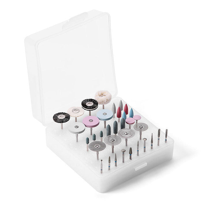 Dental Lab Polishing Kit for Ceramics Porcelain HP Shank 35pcs/Box – AZDENT