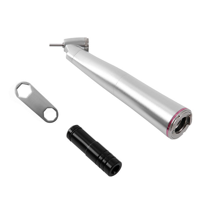 Dental 45 Degree Electric Contra Angle Fiber Optic Handpiece 1:4.2 Inc ...