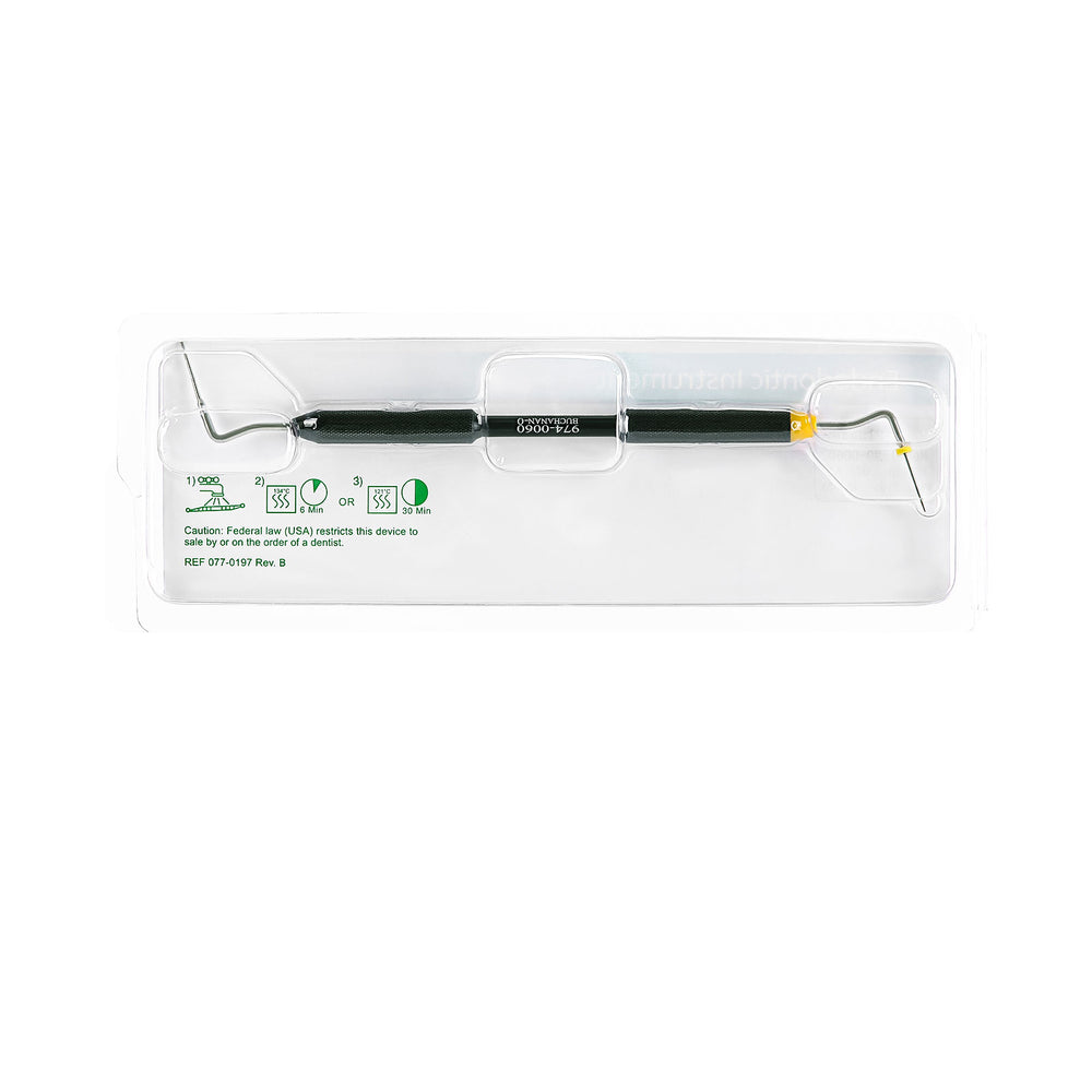 Dental Endo Buchanan Hand Plugger Niti Tip Fill Obturation Model #0 #1