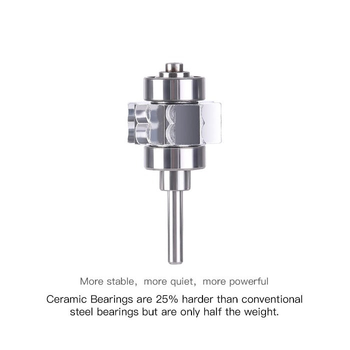 Dental E-generator LED High Speed Handpiece Ceramic Push Button 2/4 Ho