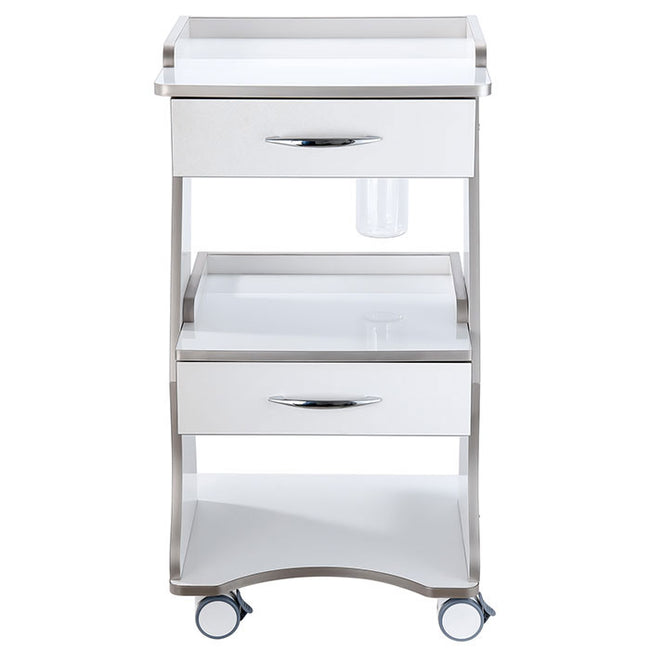 AZDENT Dental Mobile Cart Metal Built-in Socket With Auto-water Bottle