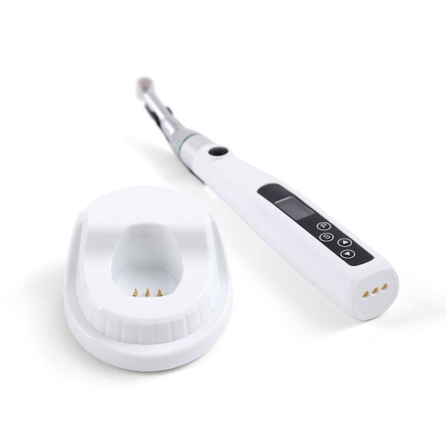 Dental Wireless Endo Motor with LED Light 360° Rotatable 10 Working Pr