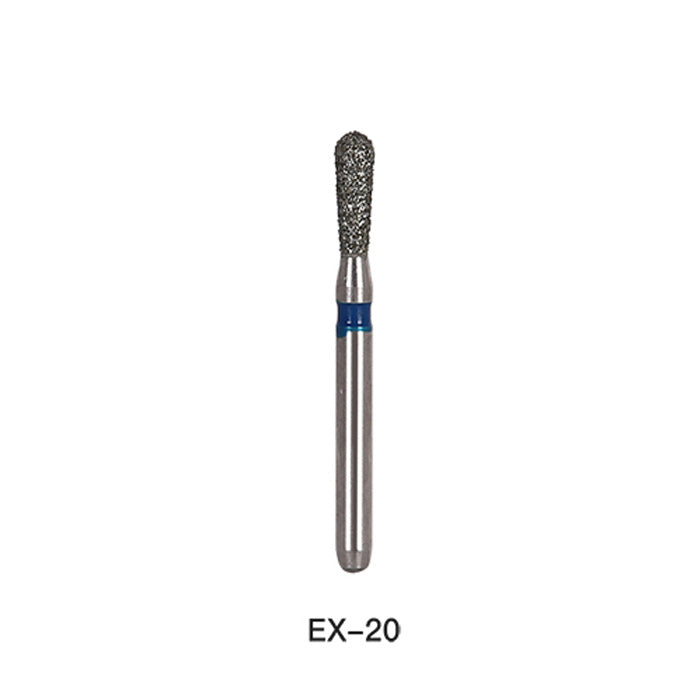 AZDENT Dental Diamond Burs FG EX Series Full Size Barrel 5pcs/Pack