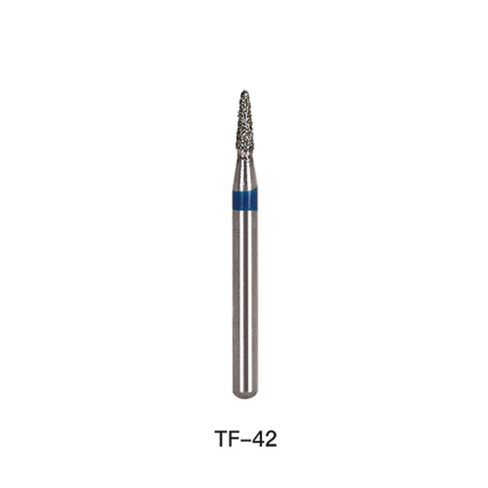 AZDENT Diamond Bur TF Series Full Size Flat Cone 5pcs/Pack