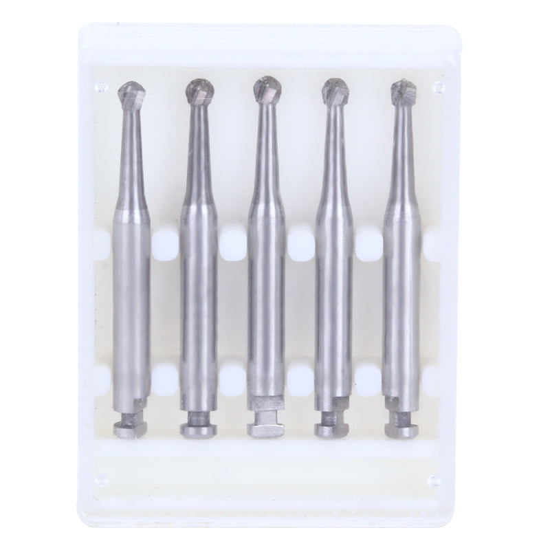 Dental RA #6 Round Carbide Bur for Slow Speed Latch 1.8mm 5pcs/Box – AZDENT