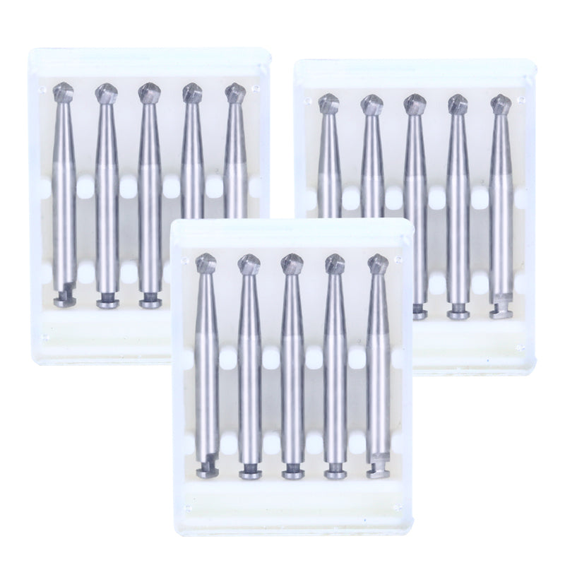 Dental RA #8 Round Carbide Bur for Slow Speed Latch 2.3mm 5pcs/Box – AZDENT