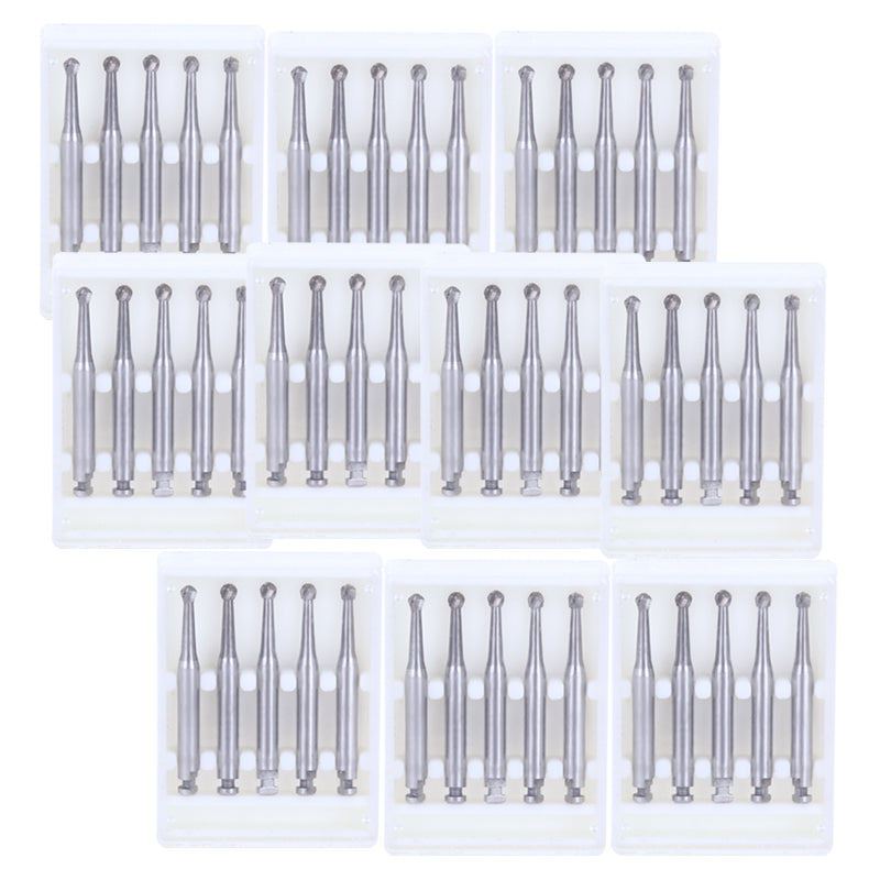 Dental RA #6 Round Carbide Bur for Slow Speed Latch 1.8mm 5pcs/Box – AZDENT