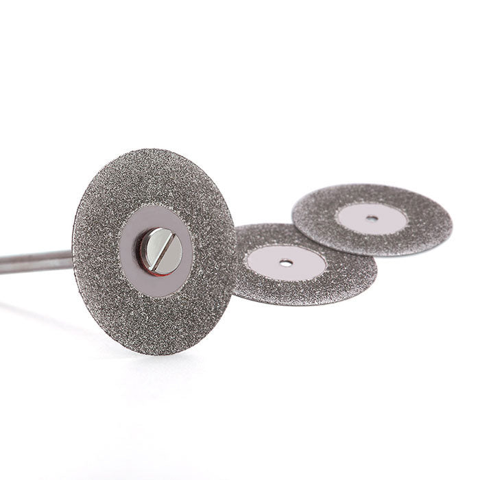 Dental Lab Diamond Disc Cutting Double Side Disk Tool For Polisher 22m