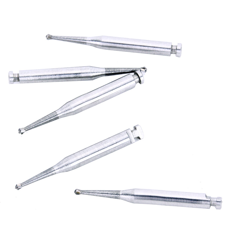 Dental RA #2 Round Carbide Bur for Slow Speed Latch 1mm 5pcs/Box – AZDENT