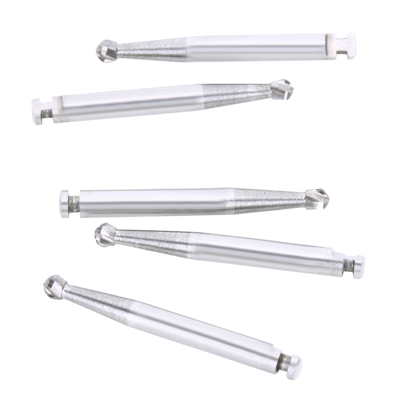 Dental RA #7 Round Carbide Bur for Slow Speed Latch 2.1mm 5pcs/Box – AZDENT