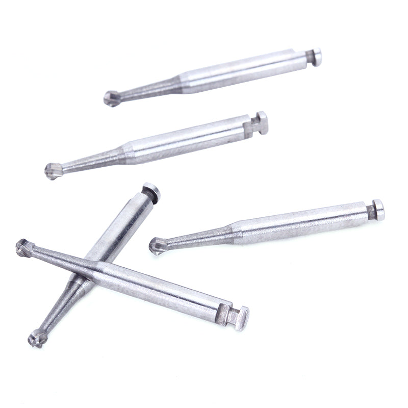 Dental RA #6 Round Carbide Bur for Slow Speed Latch 1.8mm 5pcs/Box – AZDENT