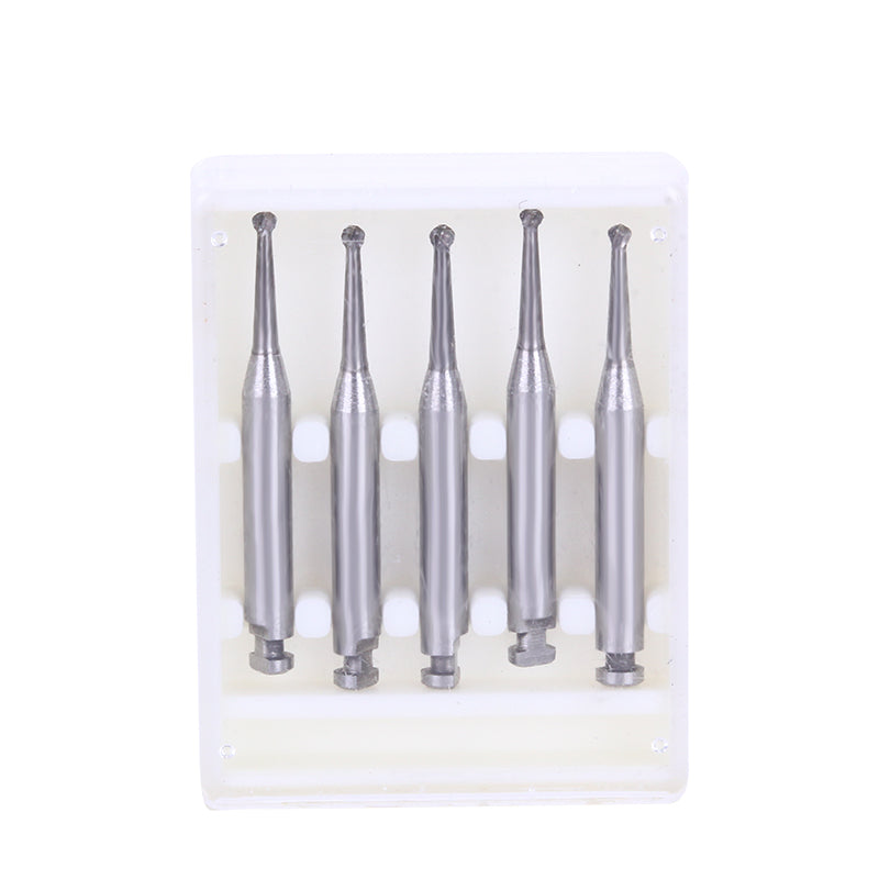 Dental RA #3 Round Carbide Bur for Slow Speed Latch 1.2mm 5pcs/Box – AZDENT